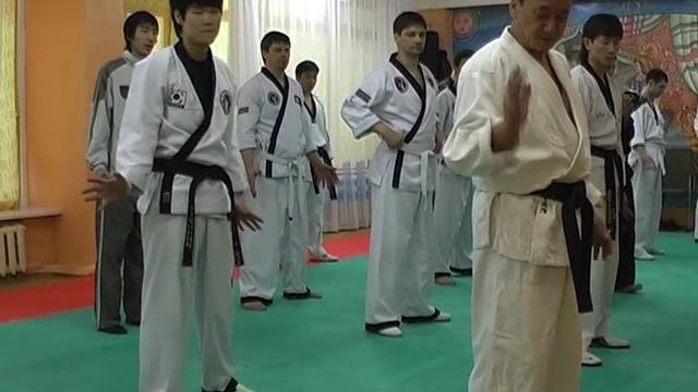 2.   1 семинар по хапкидо в России ГМ Ким Нам Джи - Москва