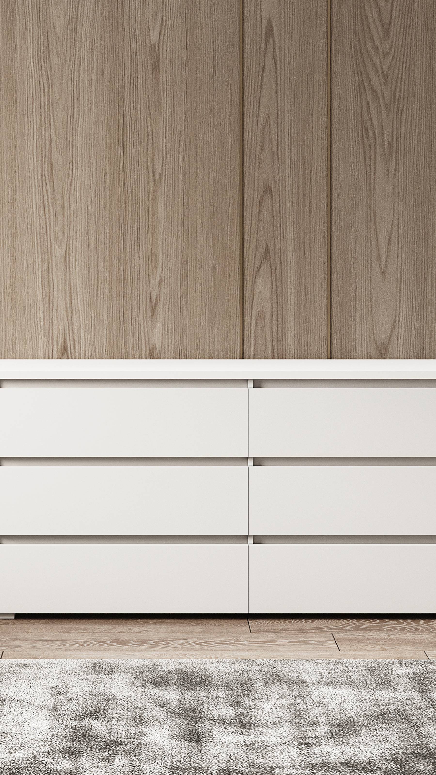 Комод Денвер белый