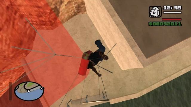 GTA San Andreas - Прохождение - Миссия 070 - Ограбление - Минирование дамбы (без комментариев)