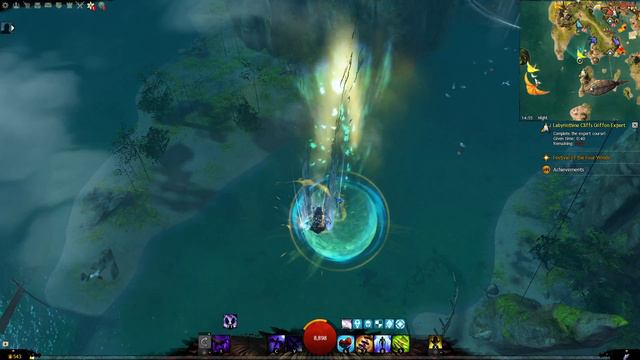 Festival of the Four Winds - Labyrinthine Cliffs Griffon Expert (Gold) (Guild Wars 2)