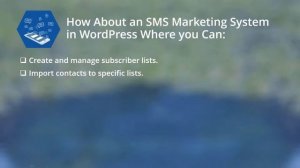 SMS Marketing WordPress Plugin for Your Business Success