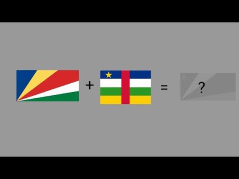 Speed flag №7 ЦАР + Сейшельские острова.
