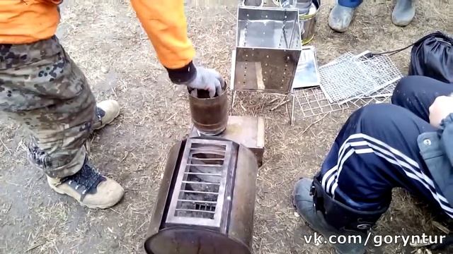 Печка Трансформер на базе печки ГорынычЪ _ DIY Transformed Mobile Stove.mp4
