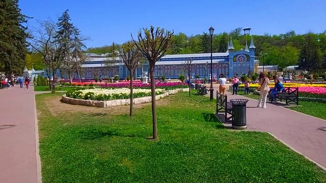 Прогулка в Пятигорске #5 Парк Цветник