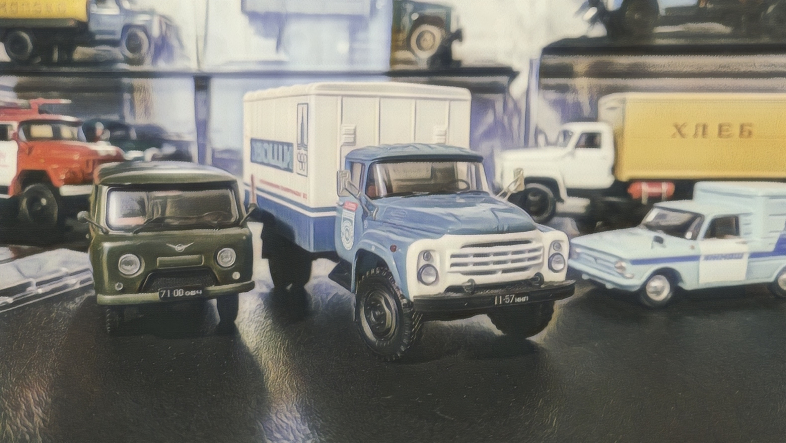 Фургон У-94 на шасси ЗиЛ-138 (1980) (Dip models)