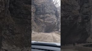 Чегемские водопады,  январь 24