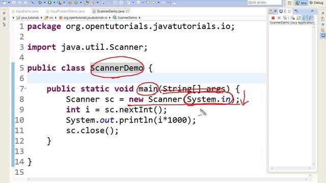Java - 입력과 출력 (4/6) 앱이 실행중에 데이터를 입력 1 – смотреть онлайн видео от Программируем на Java вместе с ...
