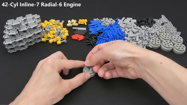 Build & Test Lego Engines: V8, U12, H16, X24, multirow-radial-42, S100 ...