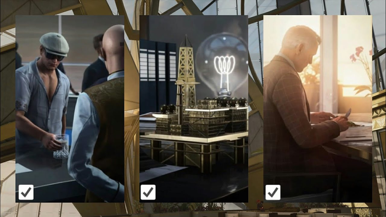 HITMAN 3 Особая палитра, Нефтяной глаз, Яд на выбор.