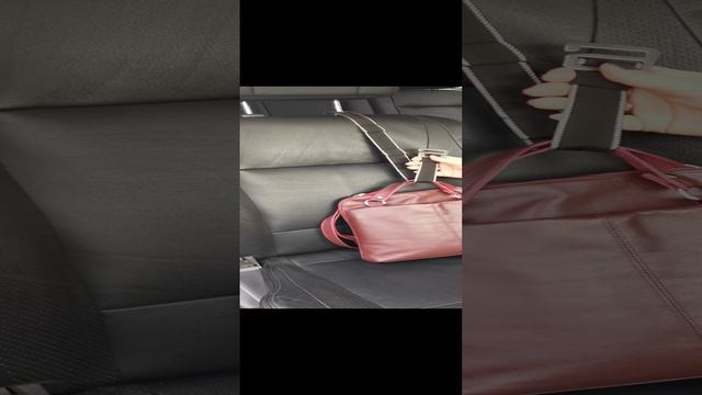 Фиксация багажа автомобильной вешалкой ДержуБагаж