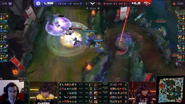 LSB vs HLE Highlights Game 1 LCK Summer Season 2023 W7D1 Liiv SANDBOX vs Hanwha Life Esports ...