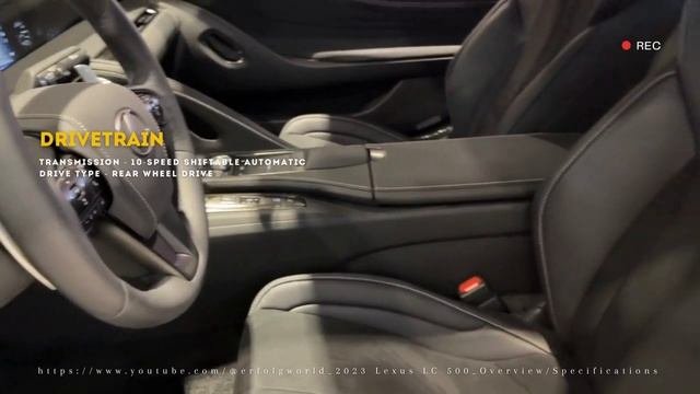 2023 Lexus LC 500 || Overview, Specifications
