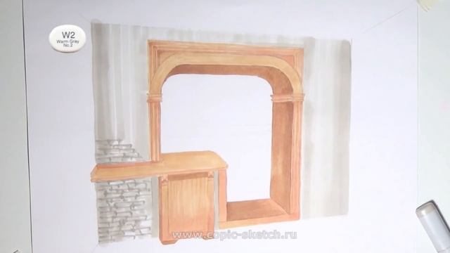 интерьерный скетчинг _ узлы и детали _ №1 __ interior sketching _ parts _ №1.mp4