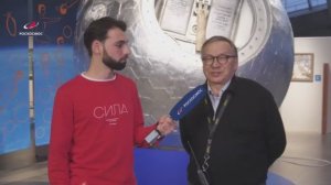 12 апреля 2022 года. Международный кинофестиваль «Циолковский»: интервью с Игорем Угольниковым