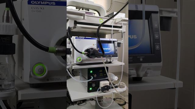 Подключение эндоскопической системы EVIS X1 Olympus