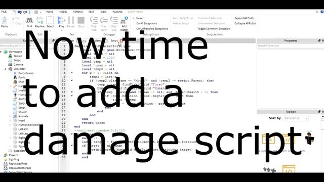 Roblox tutorial--Enemy NPC – смотреть онлайн видео от Геймеры и Взрывы ...