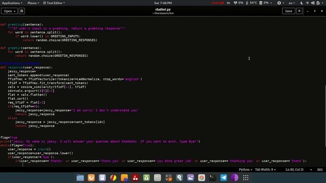 create a chatbot by using python (use subtitle) part 1 – смотреть ...