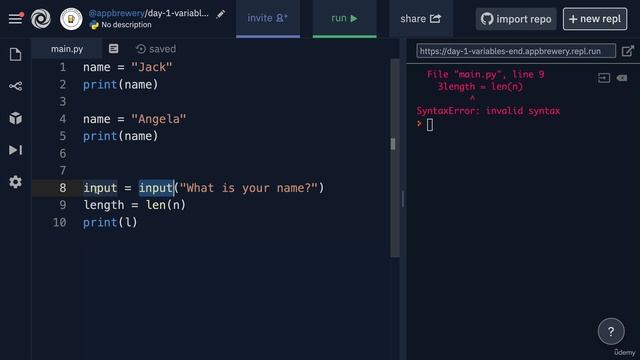 Day 1 - 15-Variable Naming