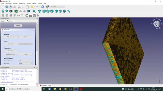 Freecad CfdOF Tutorial 3  Simulation of 2 Plates