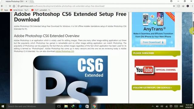 How To Download Adobe Photoshop CS6 Free On Your PC | Best Way To ...