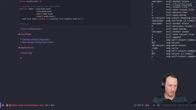 Emacs From Scratch #7  Configure Everything with Org Babel