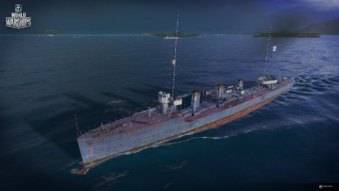 World Of Warships - CCCР - Эсминец "Дерзкий"