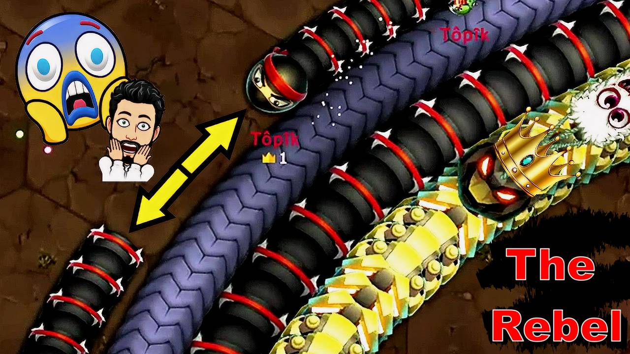 🐍 Little Big Snake🐞 Я, МЯТЕЖНИК, меня окружили "С-И-М-С-М" и "Топик". 🤔 Кто выживет?!! 🤔