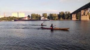 Покатушки по реке Самара на каяках R135 и R17