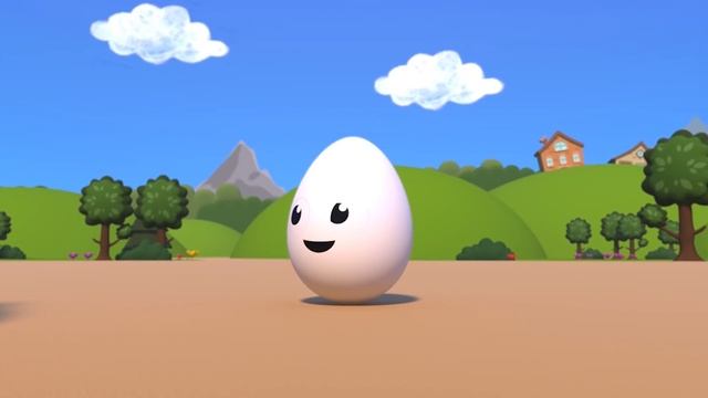 Учим цвета - КОТЁНОК КОТЭ И ЦВЕТНЫЕ ЯЙЦА - Развивающие видео для детей малышей