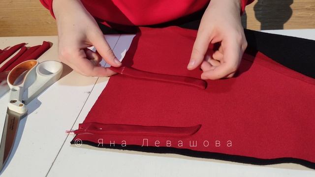 МК по пошиву шарфа из трикотажа. Утепленный зимний