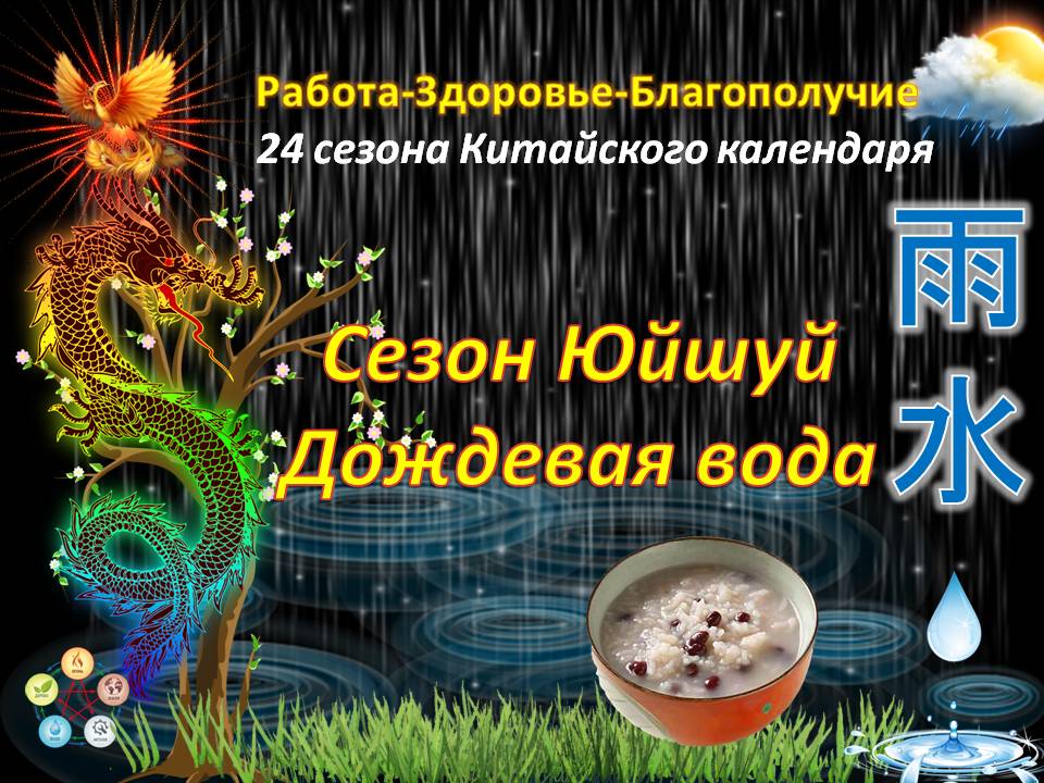 СЕЗОН ЮЙШУЙ (ДОЖДЕВАЯ ВОДА)