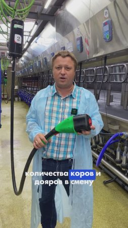 Система для обработки вымени перед доением от компании Трансфэр
