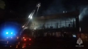 Пожар во Фрунзенском районе