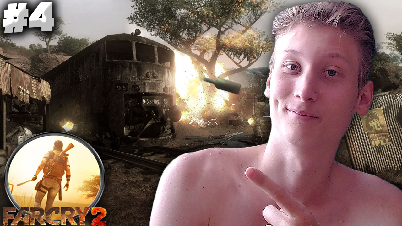 ВЗРЫВ ПОЕЗДА►FAR CRY 2►ПРОХОЖДЕНИЕ #4
