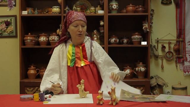 Виртуальный мастер-класс Галины Скобликовой _Роспись кожлянской игрушки_.mp4