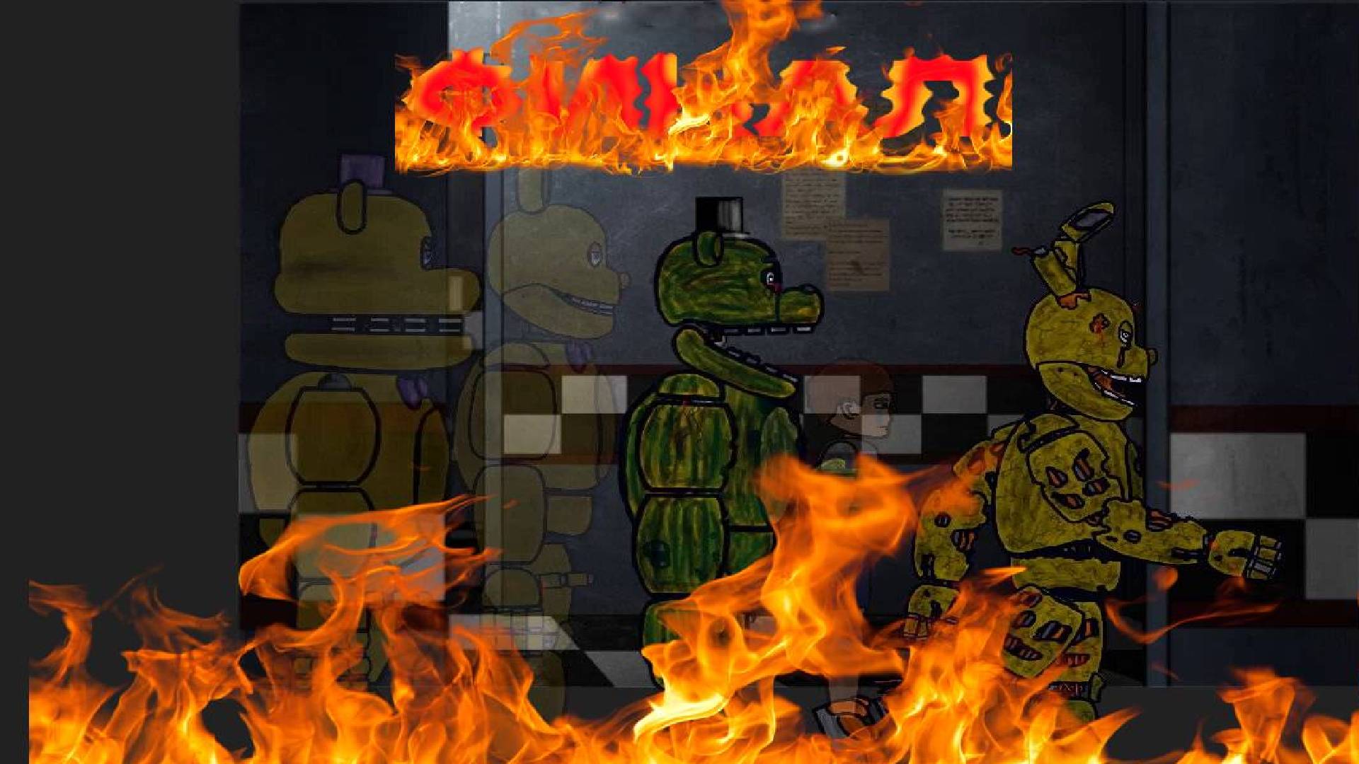Five nights at Freddy's 3_ Remake 6 ночь