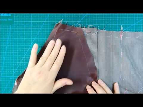 юбка брюки подкройной карман