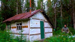 ЖИЗНЬ В ТАЙГЕ \ СЛУЧАЙНО ПОПАЛИ В ЛЕСНУЮ ИЗБУ \ НОЧЁВКА В ЛЕСУ \  РЫБАЛКА
