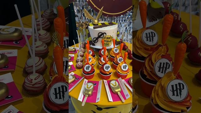 День Рождения в стиле Гарри Поттера #shorts #деньрождения
