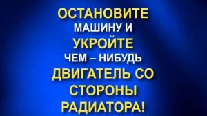 Поведение в дороге при метели