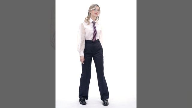 Сапфир   синий брюки ШФ - 2269   .mp4