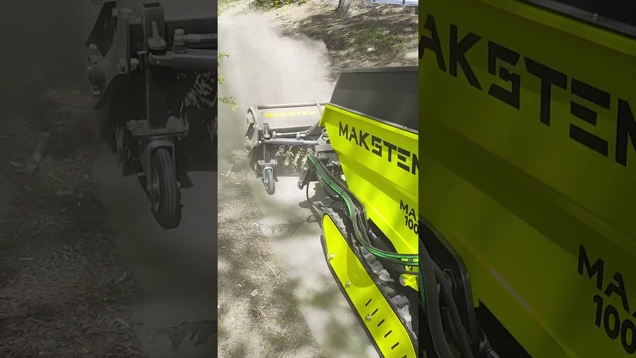 ❱ Мини-Думпер ❯ Щётка Поворотная #минидумпер #сделановроссии #спецтехника #makstem