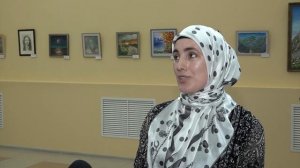 Открытие персональной выставки Марины Хачубаровой