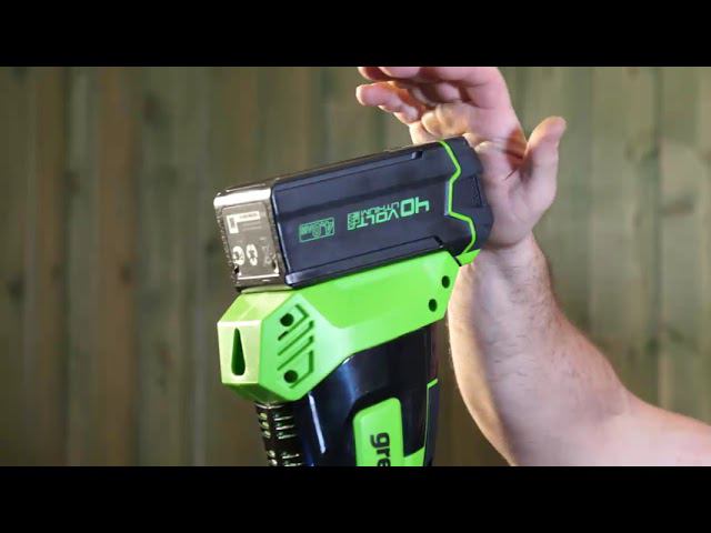 Триммер аккумуляторный Greenworks GD40BCB 40V, с бесщеточным мотором, 40 см