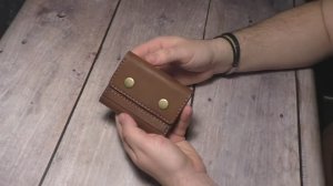Изделия из кожи ручной работы. Картхолдер