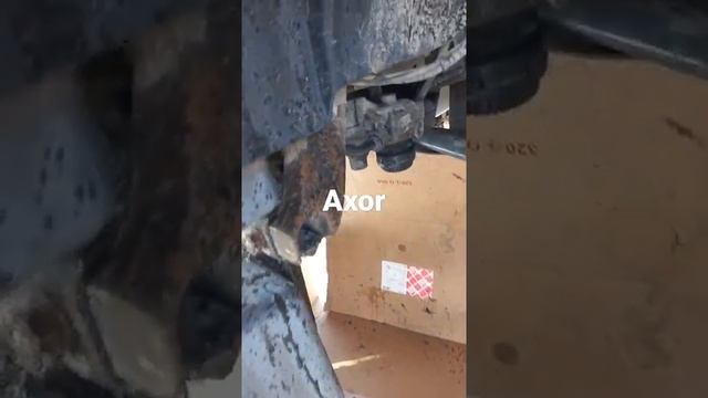 Мерседес Аксор/греем тормозной клапан/замёрз воздух у mersedes axor/рубим бабки в грузоперевозках?