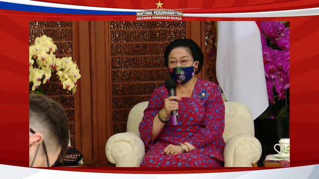 Penganugerahan Penghargaan Negara Federasi Rusia Bintang Persahabatan Kepada Megawati Soekarnoputri