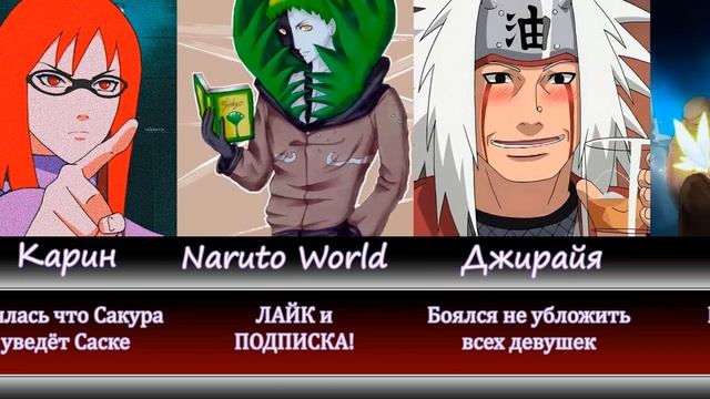 Топ 30 страхи персонажей в аниме Наруто без Боруто