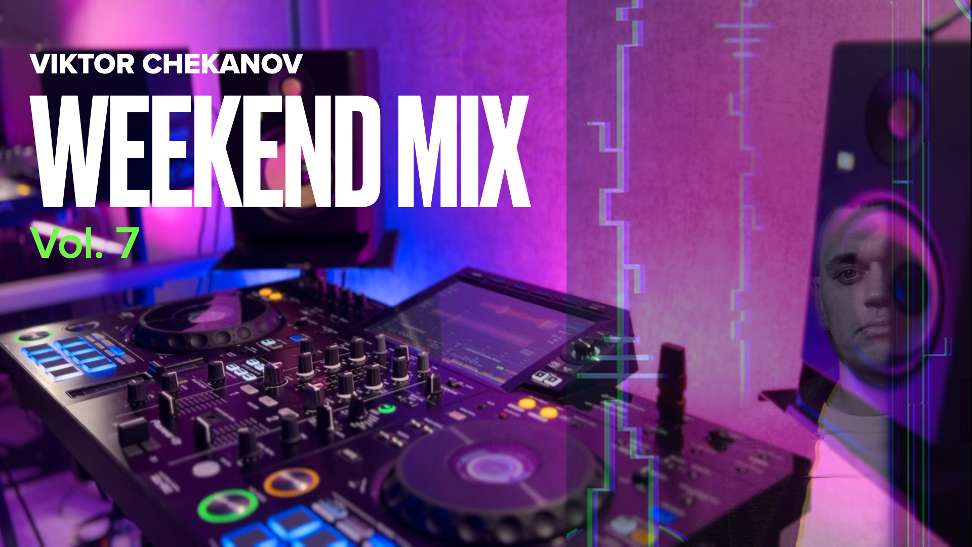 WEEKEND MIX 7 • Techno & Progressive house (Prevision • Batu Acar • Black Hertz •  etc.)