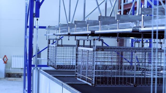 Ультразвуковая линия очистки с автоматическим порталом из 5 позиций